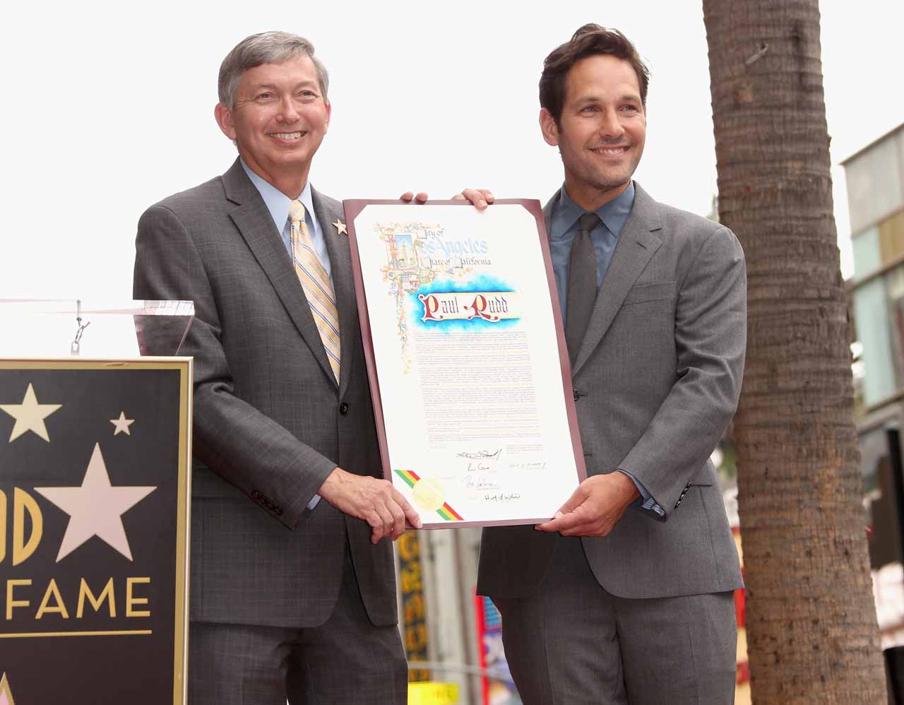 Ant-Man Clip and Paul Rudd Gets a Star on the Hollywood Walk of Fame ...