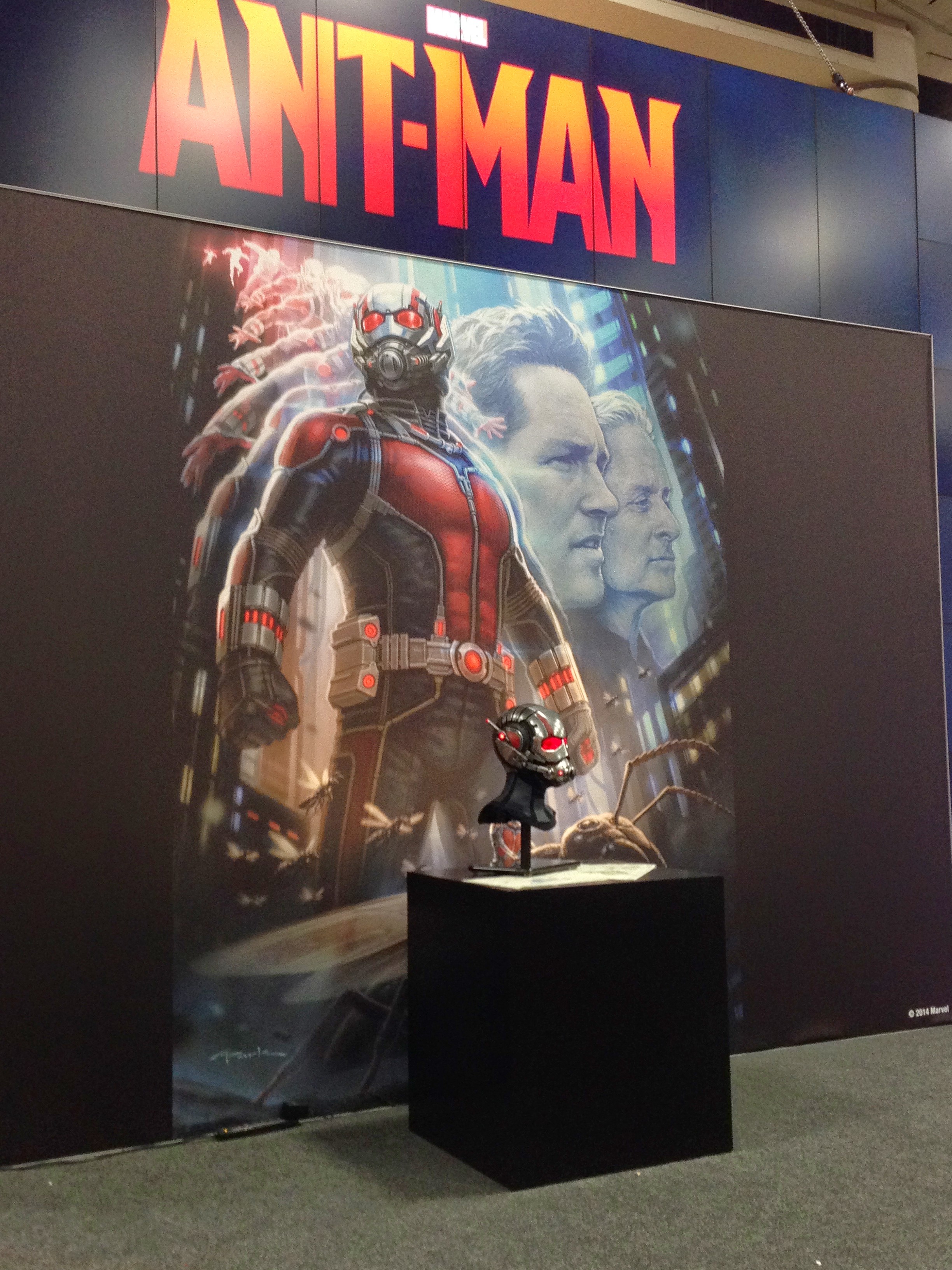 Comic-Con: Ant-Man's Helmet Revealed on the Show Room Floor! - Comic ...