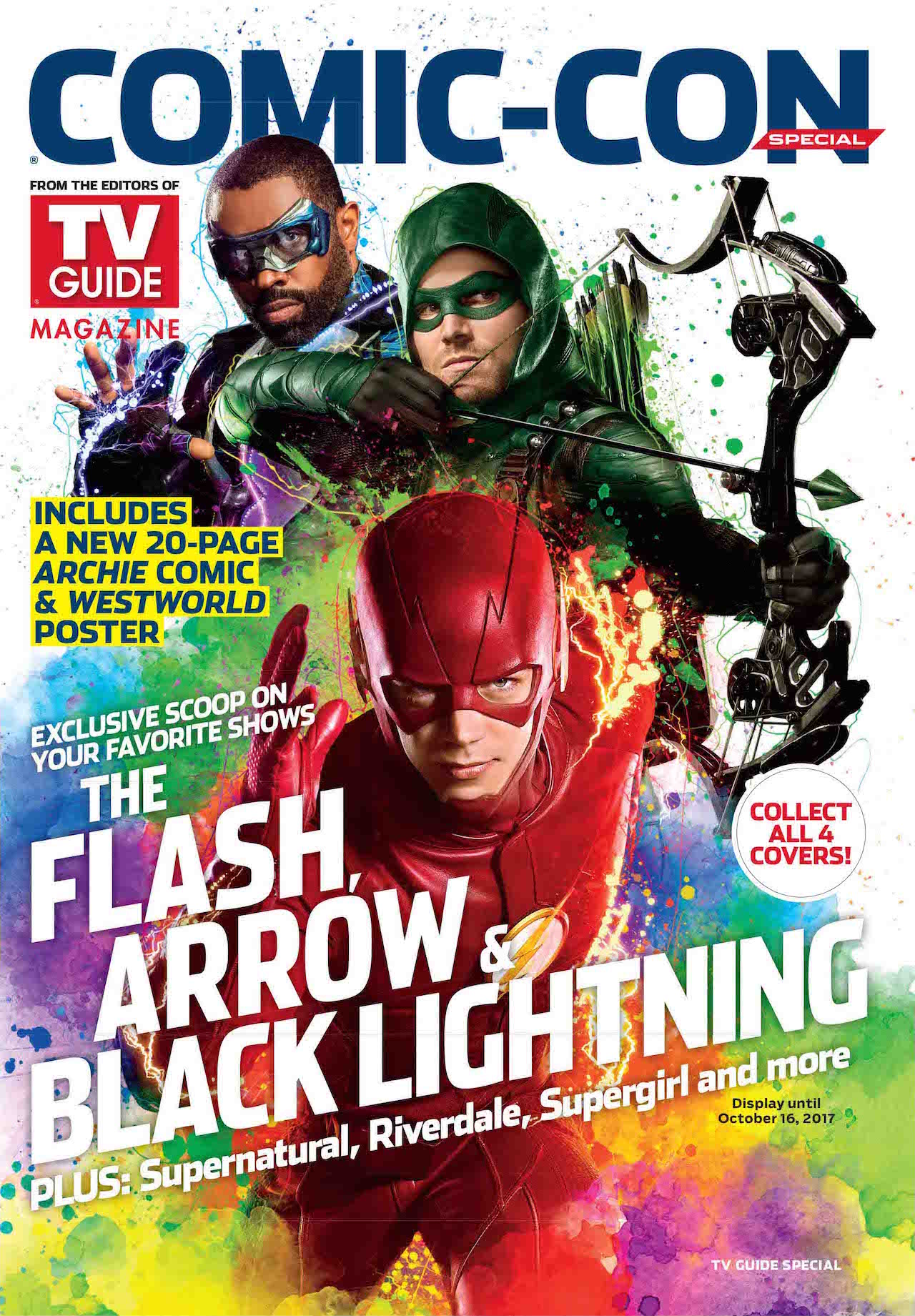 TV Guide SDCC Covers Feature The CW Heroes