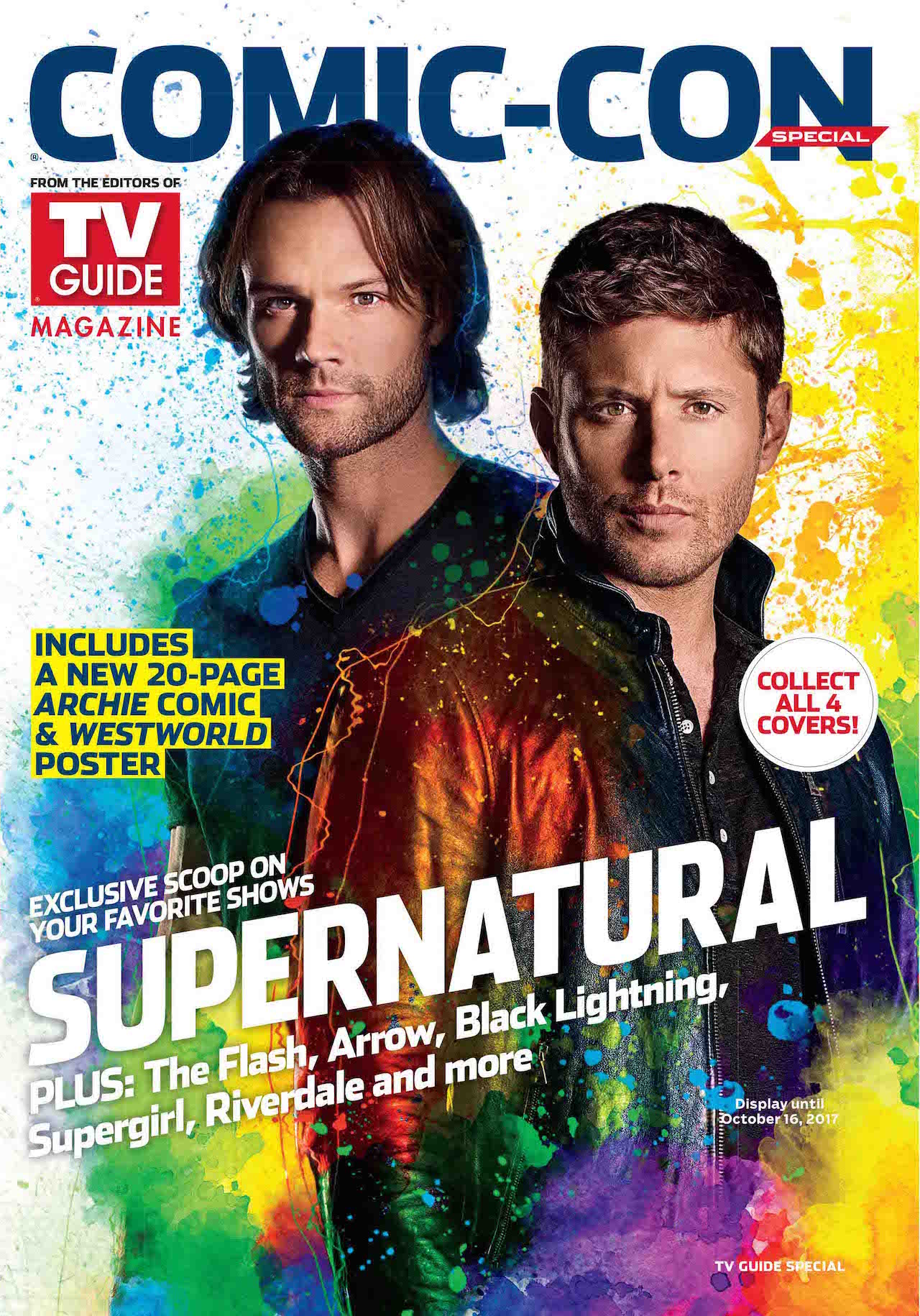 TV Guide SDCC Covers Feature The CW Heroes