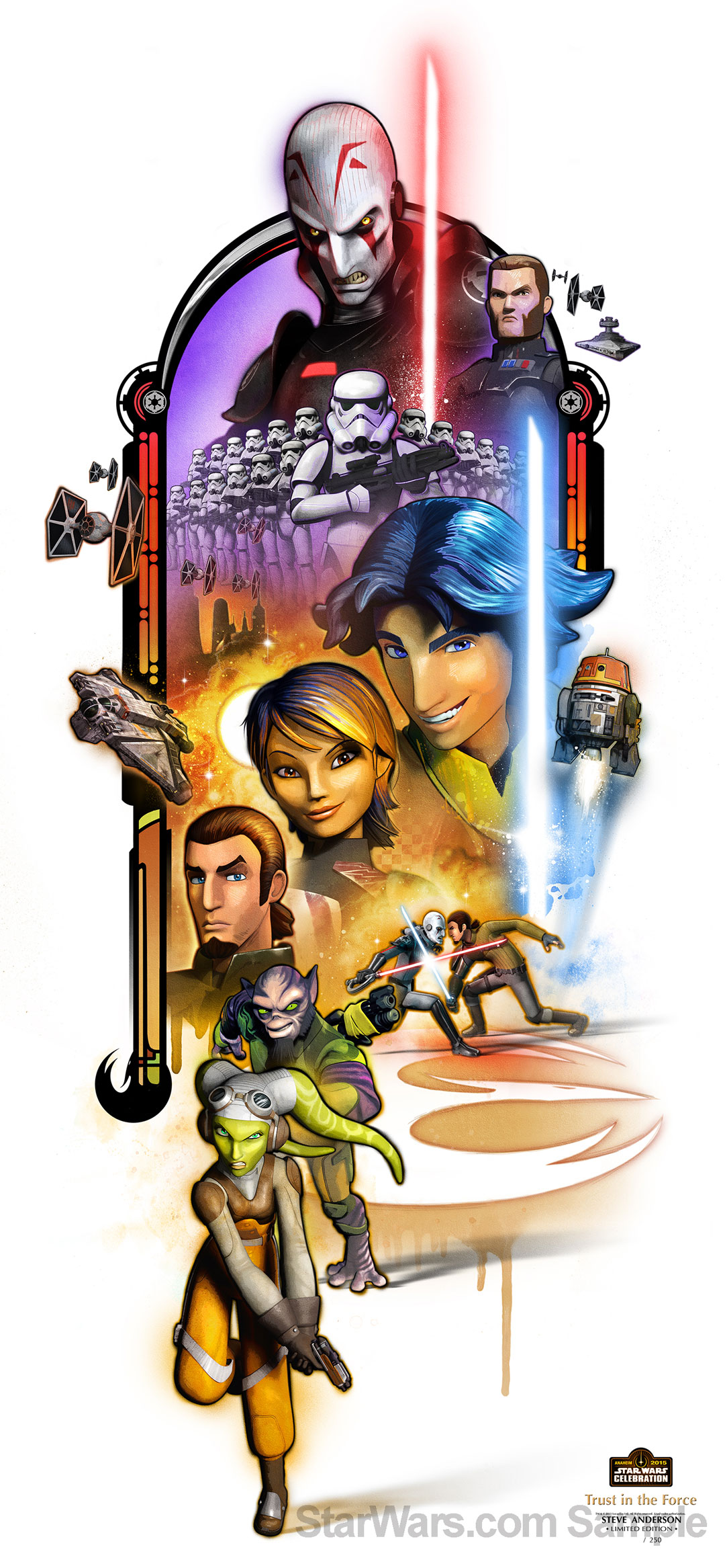 Check Out More Than 30 Pieces from the Star Wars Celebration Art Show ...