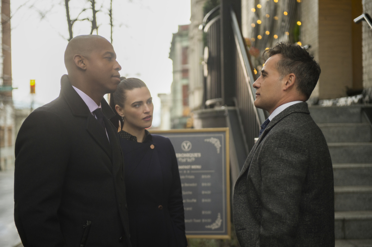 Someone is Trying to Kill Morgan Edge in Supergirl Photos