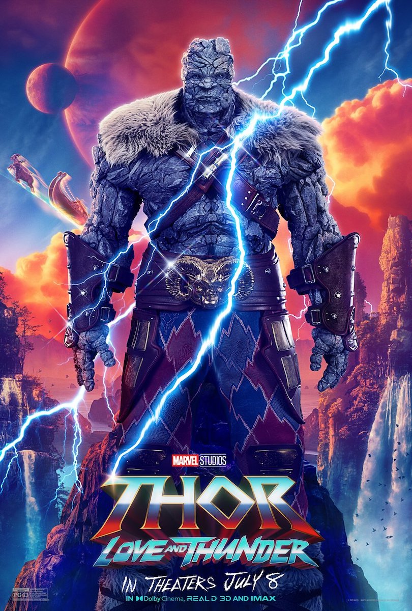 Marvel Releases New Character Posters For Thor: Love and Thunder